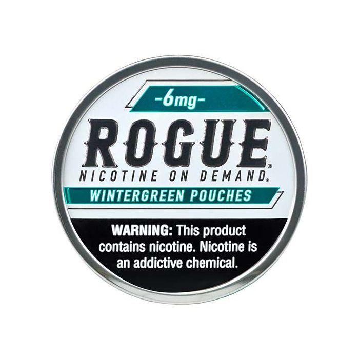 Order Rogue 6mg Wintergreen Slim Dry Strong Nicotine Pouches Northerner US
