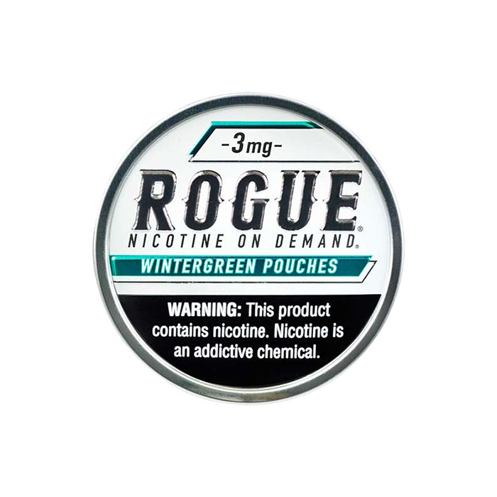 Order Rogue 3mg Wintergreen Slim Dry Nicotine Pouches Northerner US