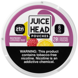 Juice Head Raspberry Lemonade Mint 6mg Pouches - Northerner
