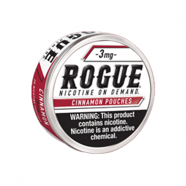 Buy Rogue Cinnamon 3MG Nicotine Pouches - Fast Shipping
