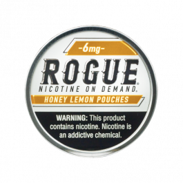 Order Rogue 6mg Honey Lemon Slim Dry Strong Nicotine Pouches Northerner US