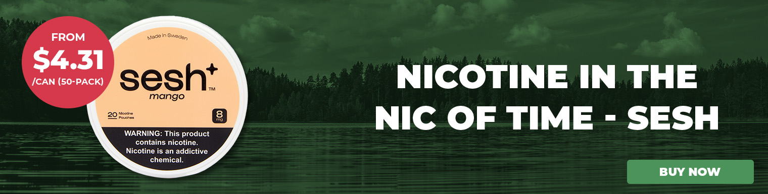 Buy Sesh Nicotine Pouches Online - Fast shipping - Northerner US