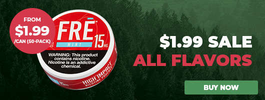 FRE Nicotine Pouches - Buy FRE Pouches Online | Northerner US