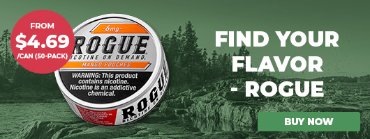 Rogue Nicotine Pouches - All 10 Rogue Flavors - Fast Shipping