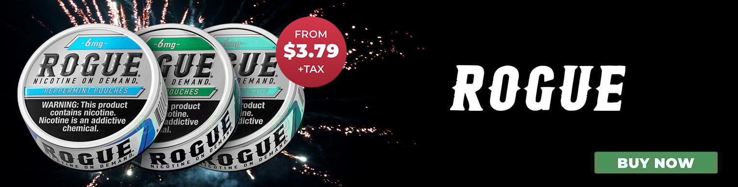 Rogue Nicotine Pouches - All 10 Rogue Flavors - Fast Shipping