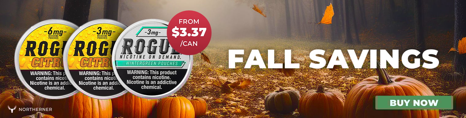 Rogue Nicotine Pouches - All 10 Rogue Flavors - Fast Shipping