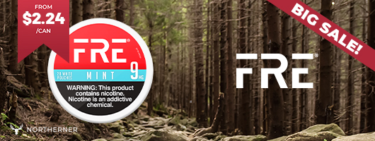 FRE Nicotine Pouches - Buy FRE Pouches Online | Northerner US