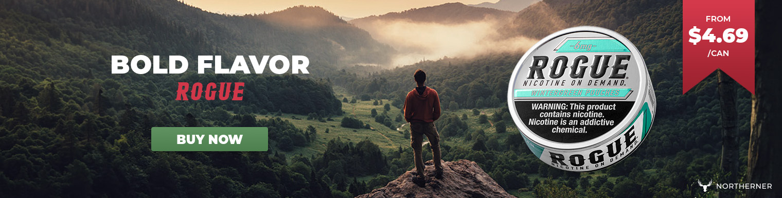 Rogue Nicotine Pouches - All 10 Rogue Flavors - Fast Shipping