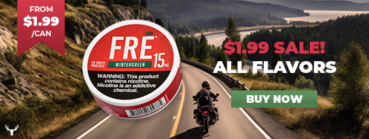 FRE Nicotine Pouches - Buy FRE Pouches Online | Northerner US
