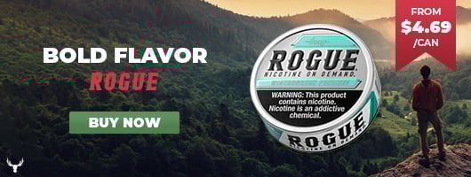 Rogue Nicotine Pouches - All 10 Rogue Flavors - Fast Shipping