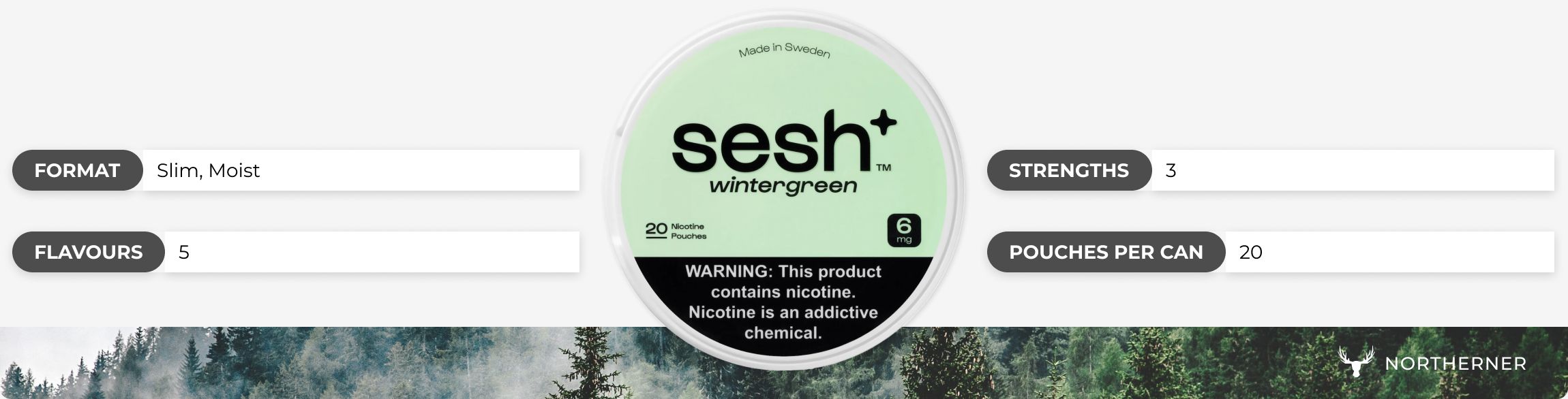 Buy Sesh Nicotine Pouches - All Sesh Flavors Online