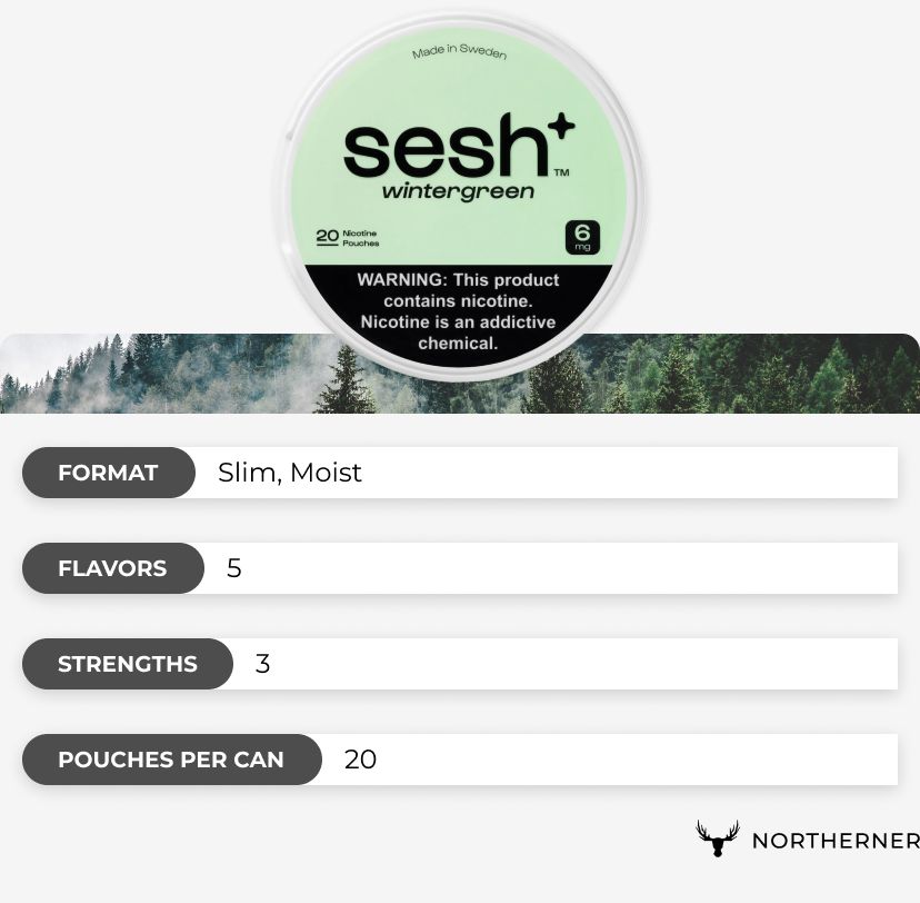 Buy Sesh Nicotine Pouches - All Sesh Flavors Online